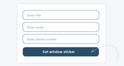 Classic Car Window Stickers for Original Specs by VIN