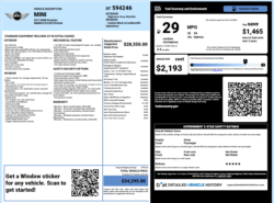 Lookup Window Sticker by VIN for All Brands