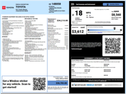 Lookup Window Sticker by VIN for All Brands