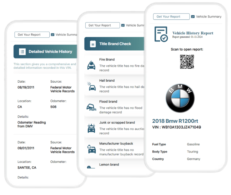 BMW Motorcycle VIN Check | Free Motorcycle VIN Decoder