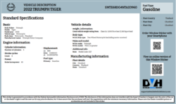 Triumph Motorcycle VIN Decoder | Check the Recall History