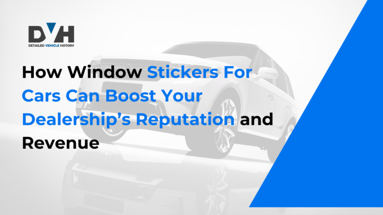 Print a Window Sticker from VIN Easily for Any Car
