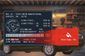 Paint Code by VIN | Accurate Online Car Original Color Finder